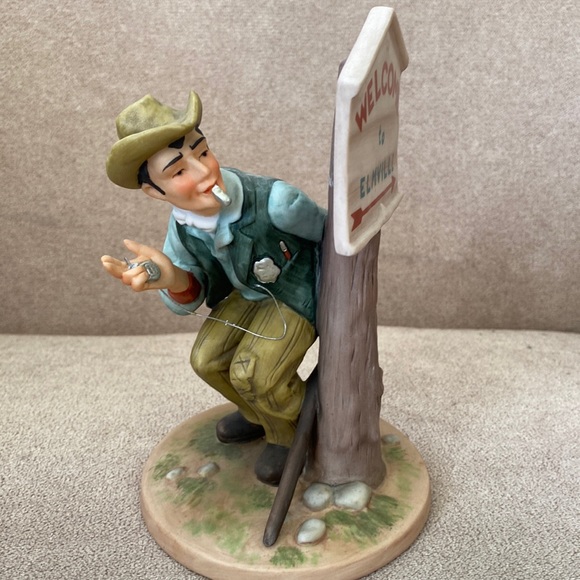 Norman Rockwell | Other | Norman Rockwell Speed Trap Figurine | Poshmark